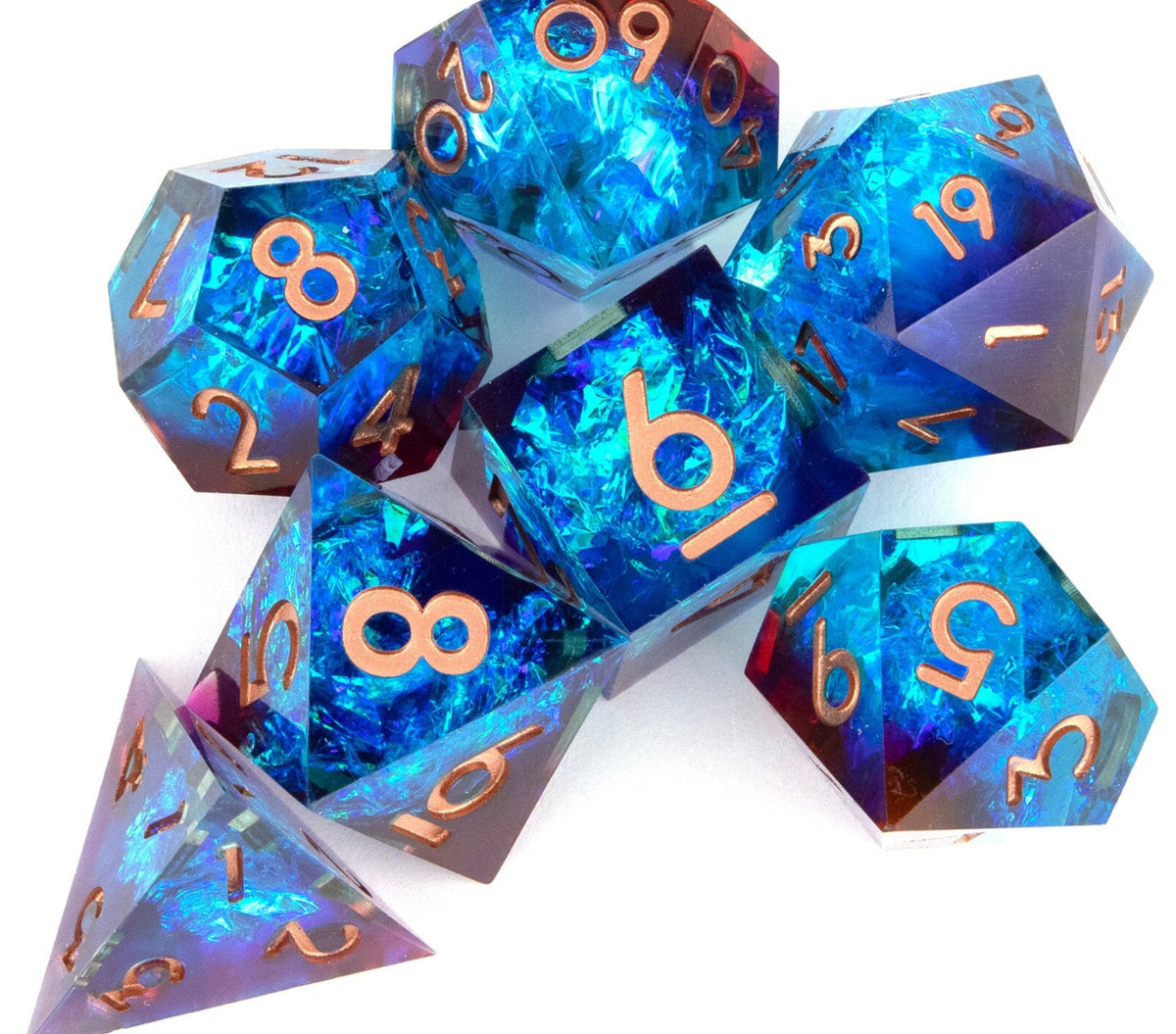 Chaos Arcane DND Resin Dice 7 Set